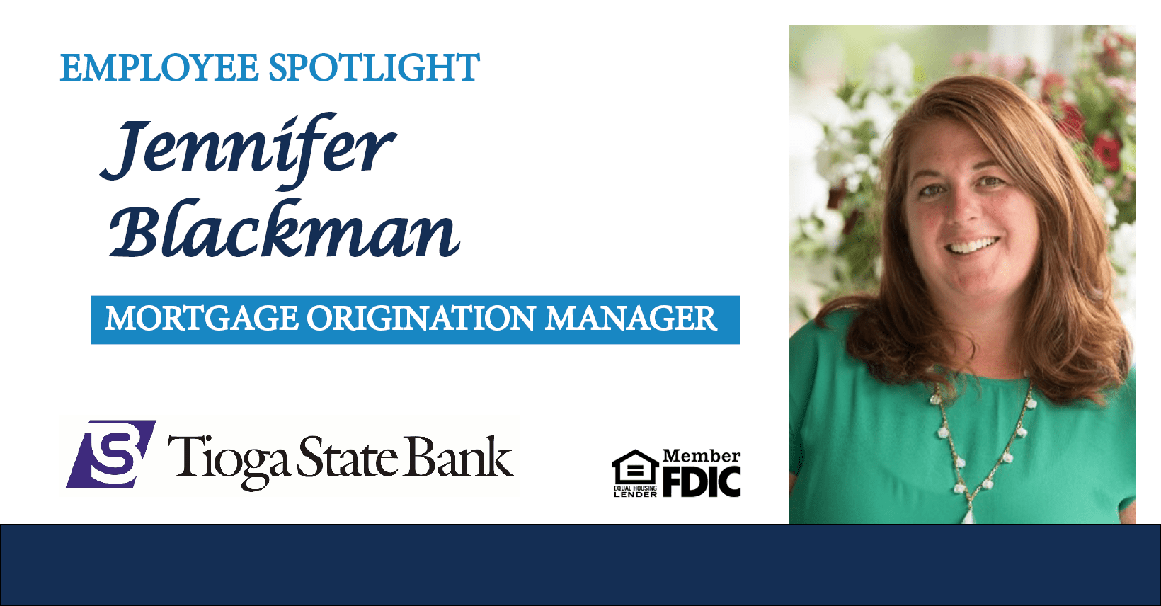 Jennifer Blackman | Employee Spotlight | Tioga State Bank